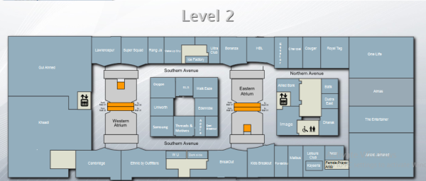 Map - The Centaurus Mall