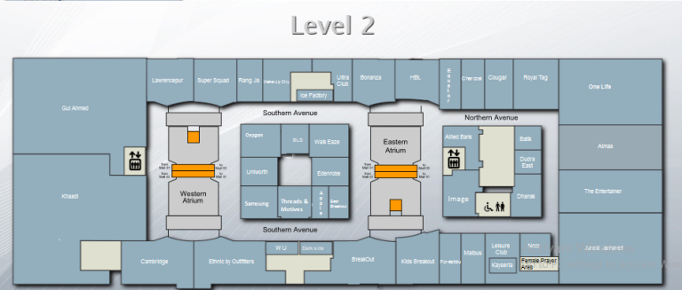 Map - The Centaurus Mall