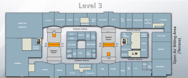 Map - The Centaurus Mall
